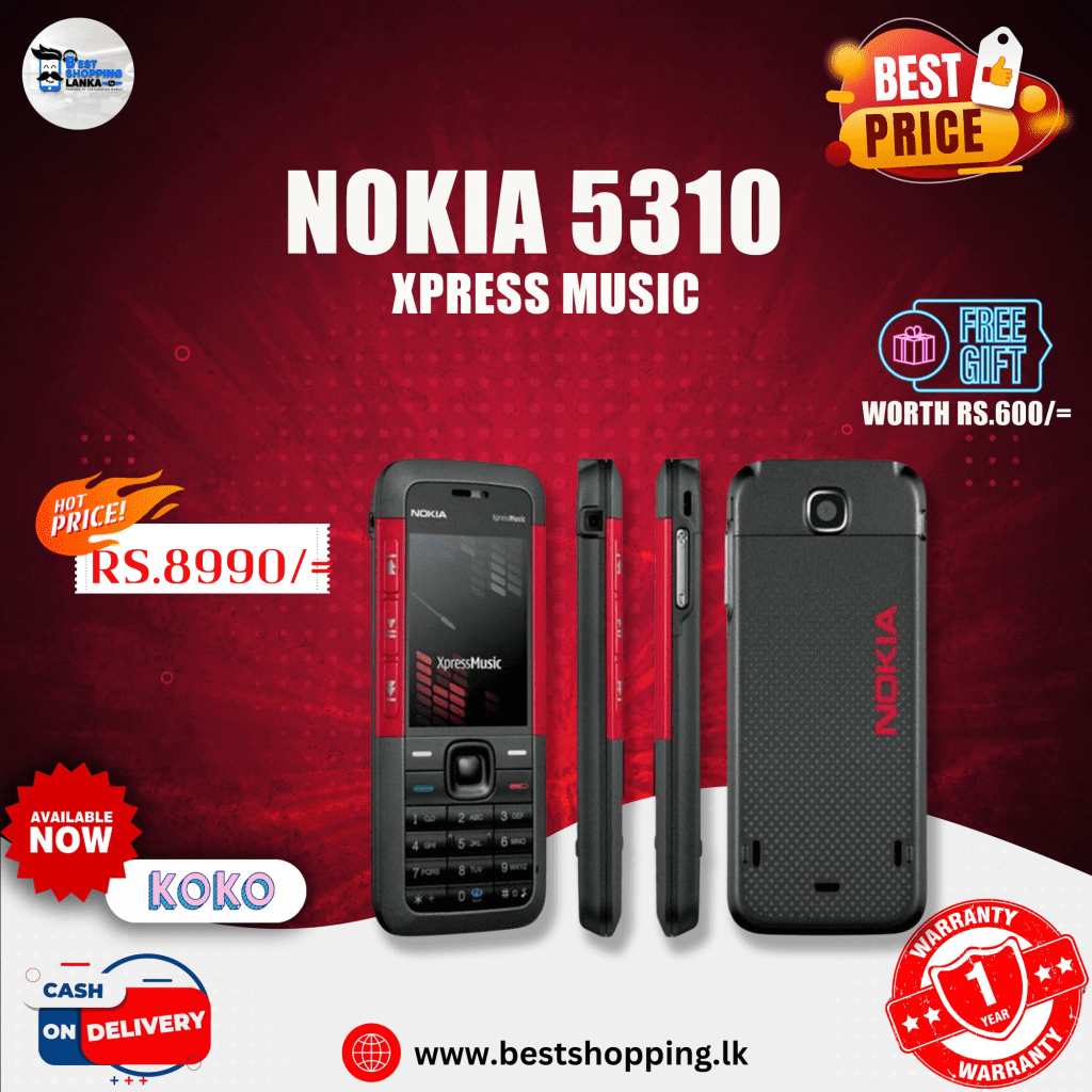 Nokia 5310 Xpress music Genuine – Best Shopping.lk